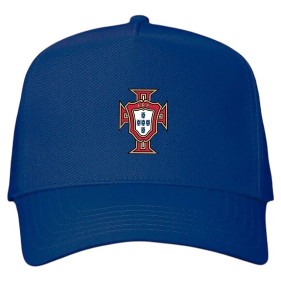 Accessories | Mens Portugal Soccer Logo Baseball Cap Hat Royal Blue ...